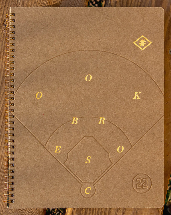 #22 Scorebook is the Original MLB Scorebook from Numbers Game